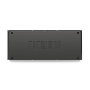 Glorious Gaming GMMK PRO 75% Barebones Black (Frame Only) - Modular Mechanical Gaming Keyboard, TKL Size (75%), 3.3lb Frame, RGB, Fully Customisable, 5-Pin Switch Support