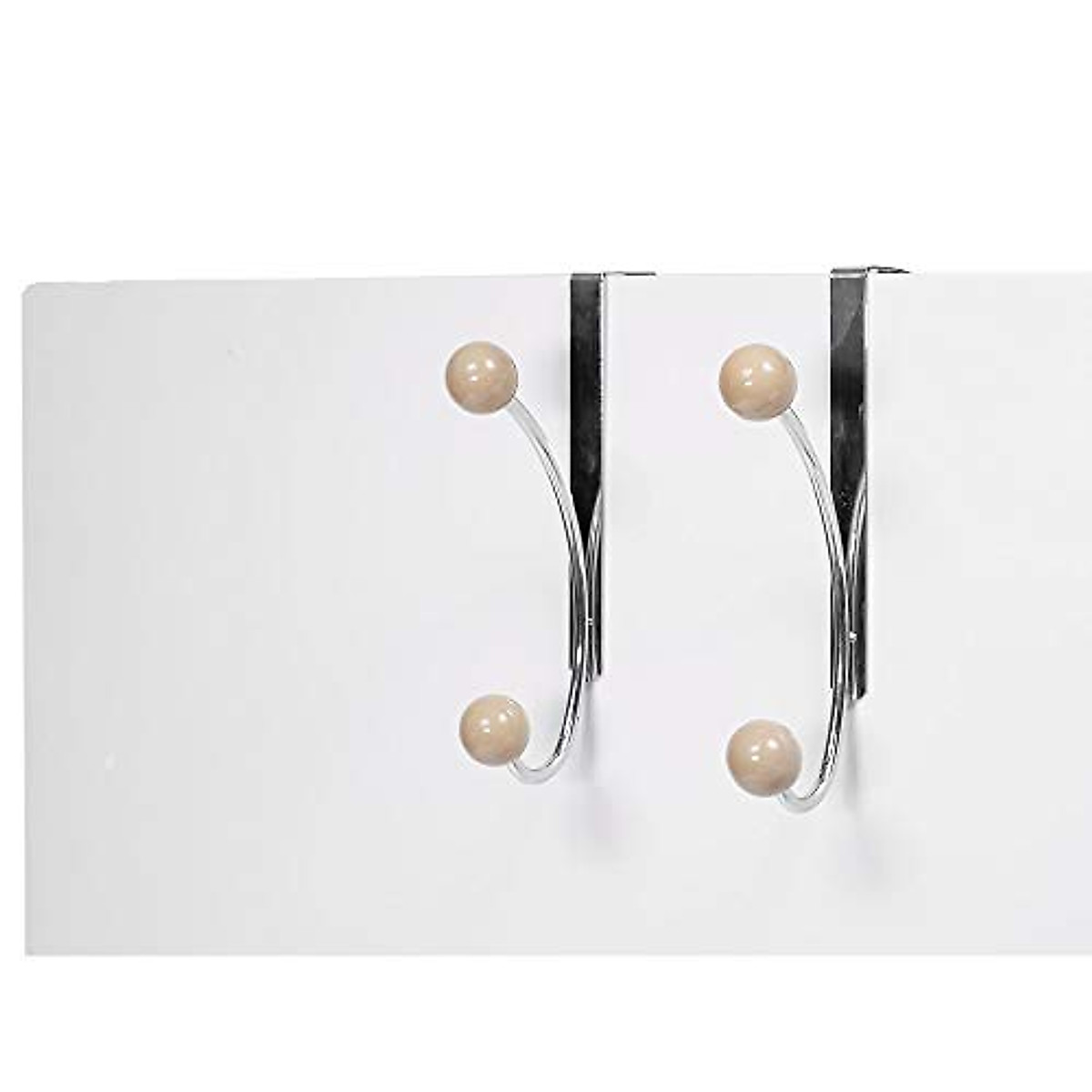 Elegant Home Fashions Door Hooks, Mocha