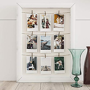 LWR CRAFTS Wooden Mini Clothespins 200 Per Pack 1" 2.5cm (Jacobean)