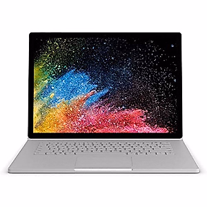 Microsoft Surface Book 2 HNM-00001 Laptop (Windows 10, Intel i7-8650U, 13.5" Screen, Storage: 512 GB, RAM: 16 GB) Silver
