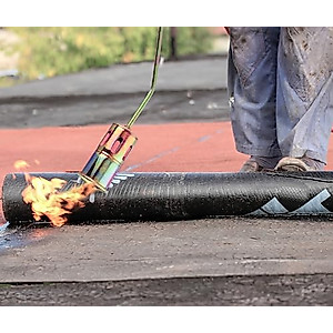 Flame King Propane Torch Kit Heavy Duty Weed Burner, 320,000 BTU with 6-ft Hose for Weed Burning, Melting Ice and Snow, and Roofing