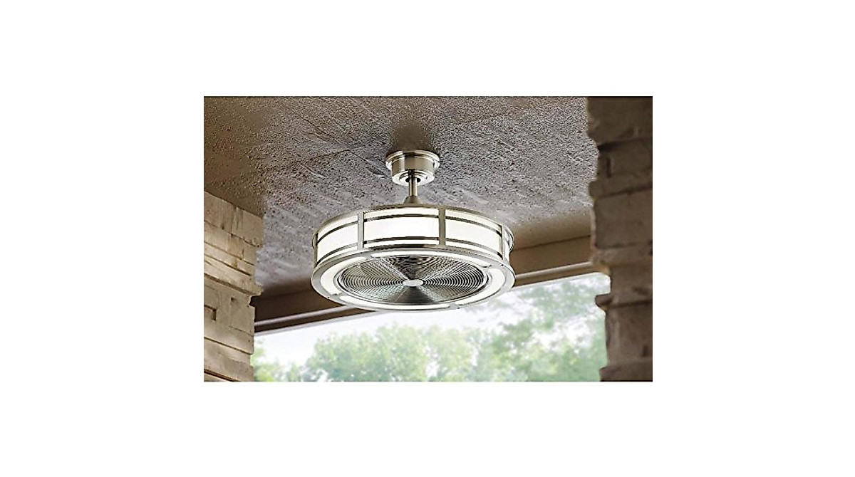 Home Decorators Collection Brette 23 in. LED Ceiling Fan - Indoor/Outdoor