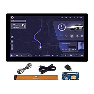 waveshare 1024 × 600 Resolution 7inch IPS Display Integrated Thin and Light Touch Screen for Raspberry Pi,Jetson Nano,Windows PC,Support Windows/Linux/Android System,170° Wide Viewing Angle