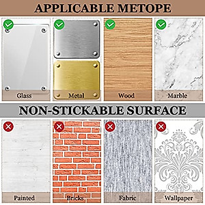 72 Pairs Picture Hanging Strips Heavy Duty, Poster Strips, No Damage Wall Hangers Without Nails, Water Resistant Wall Sticky for Hanging, Wall Adhesive Strips Tape (Mixed Sizes)