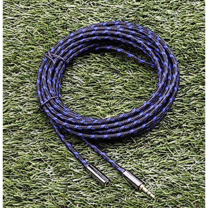 Ruaeoda 3.5mm Aux Cord 30 ft Bundle with 3.5mm AUX Extension Cable 20 ft