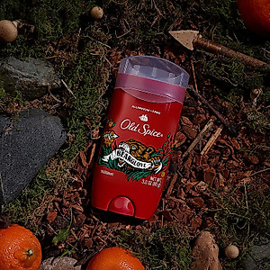 Old Spice Men's Deodorant Aluminum-Free, Bearglove Scent, 48 Hr. Protection, 3.0 oz, (Pack of 3) with Travel-Size Swagger Body Wash