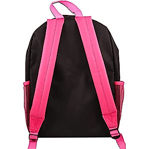 Minnie Mouse Backpack for Girls 4-6 Set - Bundle with 16” Minnie Backpack, Water Bottle, Stickers, More | Disney Minnie Mouse School Backpack for Girls