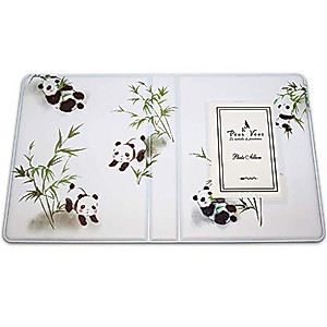 BigTrend 2x3 Inch Photo Paper Film Album Set for Fujifilm Instax Mini Camera, Polaroid Snap, Z2300, SocialMatic Instant Cameras & Zip Instant Printer (Panda, 64 Pockets)