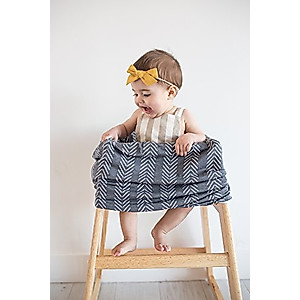 Baby Car Seat Cover Canopy and Nursing Cover Multi-Use Stretchy 5 in 1 Gift "Canyon" by Copper Pearl