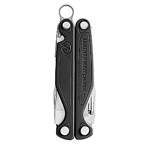 LEATHERMAN, Charge Plus Multitool with Scissors and Premium Replaceable Wire Cutters, Stainless Steel, Nylon Sheath