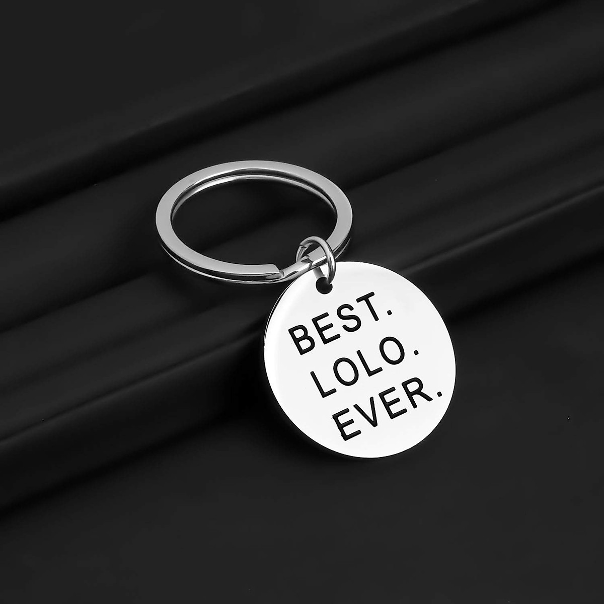 Lywjyb Birdgot Lolo Gift Grandma Gift Grandma Birthday Gift Lolo Keychain (LOLO br)