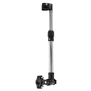 Keenso Umbrella Stand, Baby Stroller MBC Umbrella Stand Pram Retractable Umbrella Holder Stainless Steel and Spare Parts