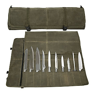 Canvas Chef Knife Roll Bag Chef Knife Bag