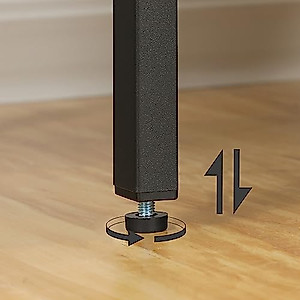 HOOBRO Tall Side Table, Nightstand, End Table with Drawer and Storage Shelf, Industrial End Telephone Table, for Study, Bedroom, Space Saving, Greige and Black BG71BZ01