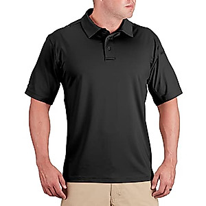 Propper Men's Edgetec Polo, Black, Medium