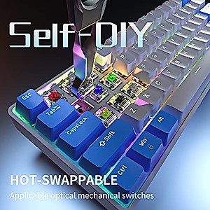 TMKB GK61 60% Wireless Mechanical Keyboard - Gaming RGB