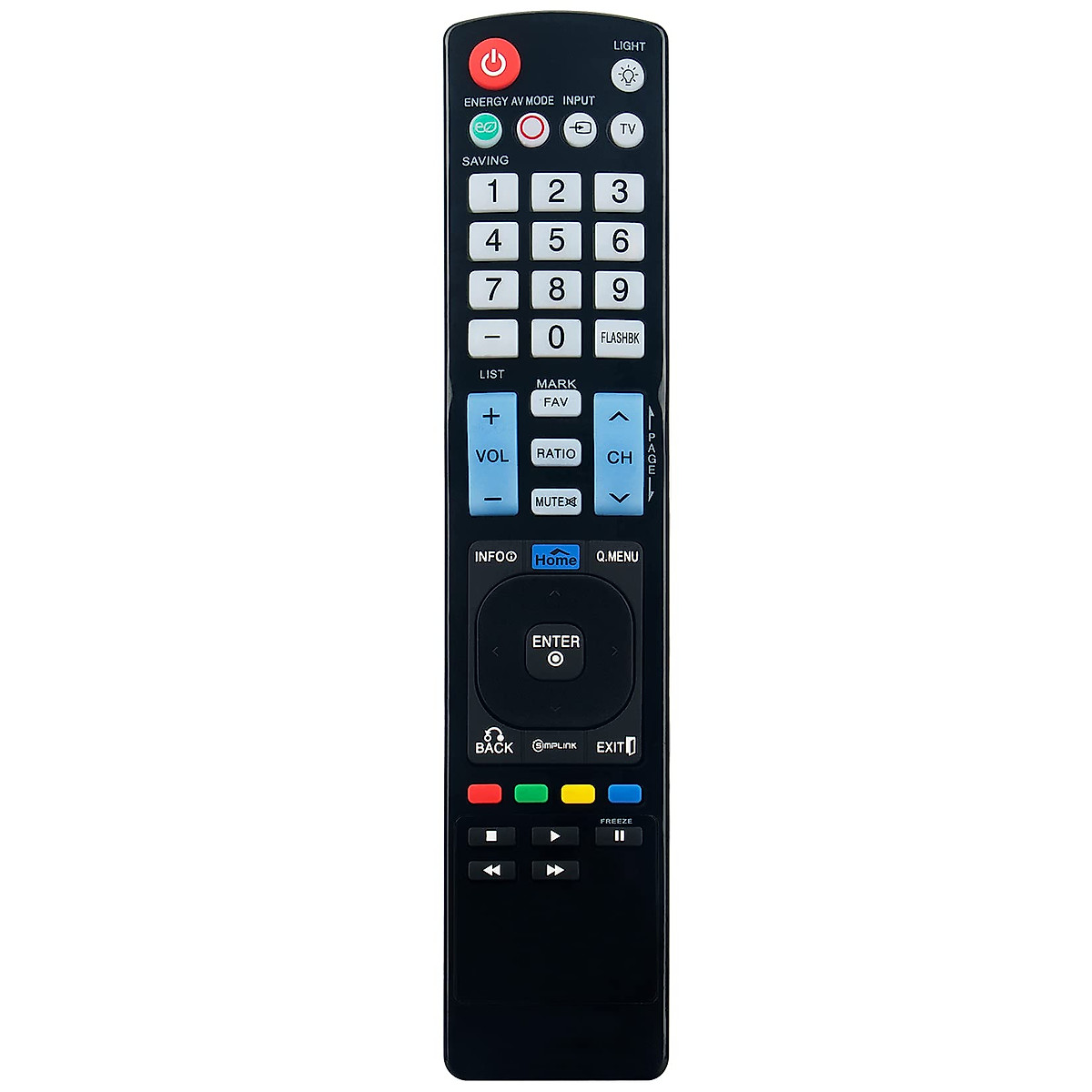 AKB72914053 Replace Remote Control Applicable for LG TV 60PV250 42PT200 50PV450 42PT350C 50PT350C 60PV450 50PT200 42PT350 50PV450C 60PV450C 50PT350 50PV400 60PV400 42PT250U 50PT250U 50PV550U 60PV550U