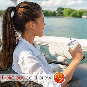 Reusable Wide Mouth Smoothie Cups Boba Tea Cups Bubble Tea Cups with Lids and Silver Straws Mason Jars Glass Cups (2-pack, 32 oz mason jars)