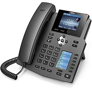 Fanvil Enterprise IP Phone X4 4 SIP Line PoE Capable and 2.8" Color Screen