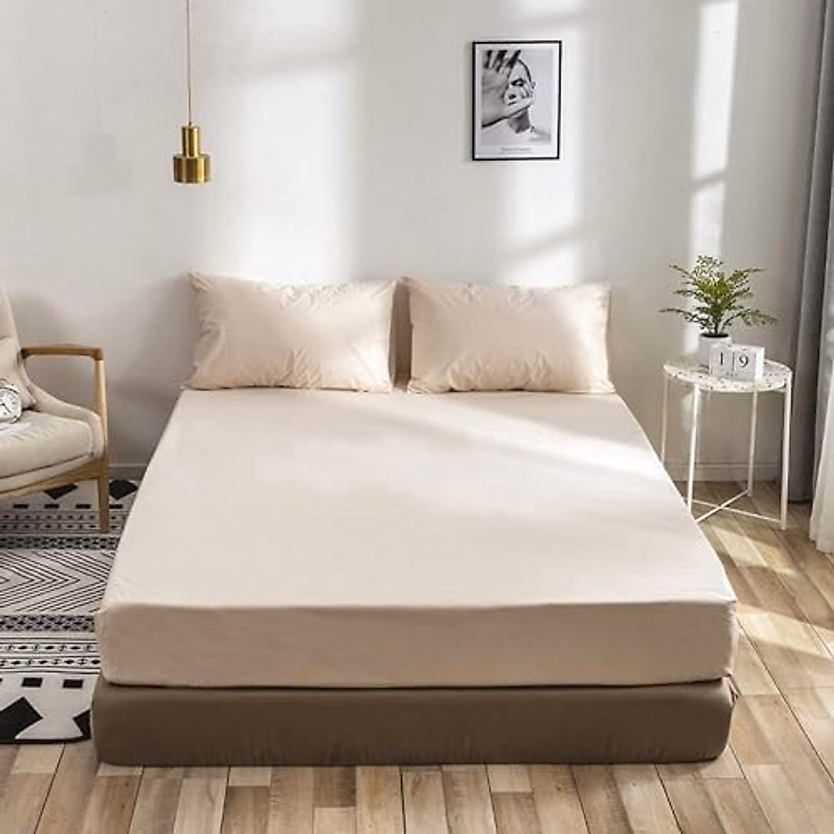 CNAOHGHN Thick Folding Mattress, Single Double Folding Guest Mattress, Thick Foldable Floor Mattress Futon Tatami Sleeping Mat