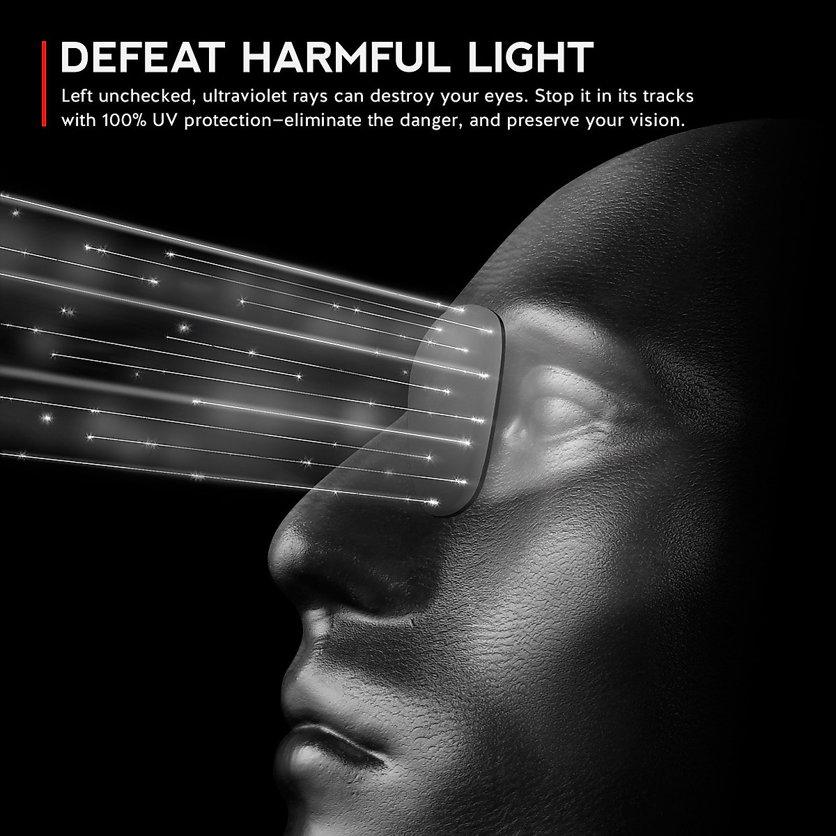 Revant Replacement Lenses for Ray-Ban New Wayfarer RB2132 55mm sunglasses, UV Protection, Anti-Scratch and Impact Resistant, Polarized Stealth Black