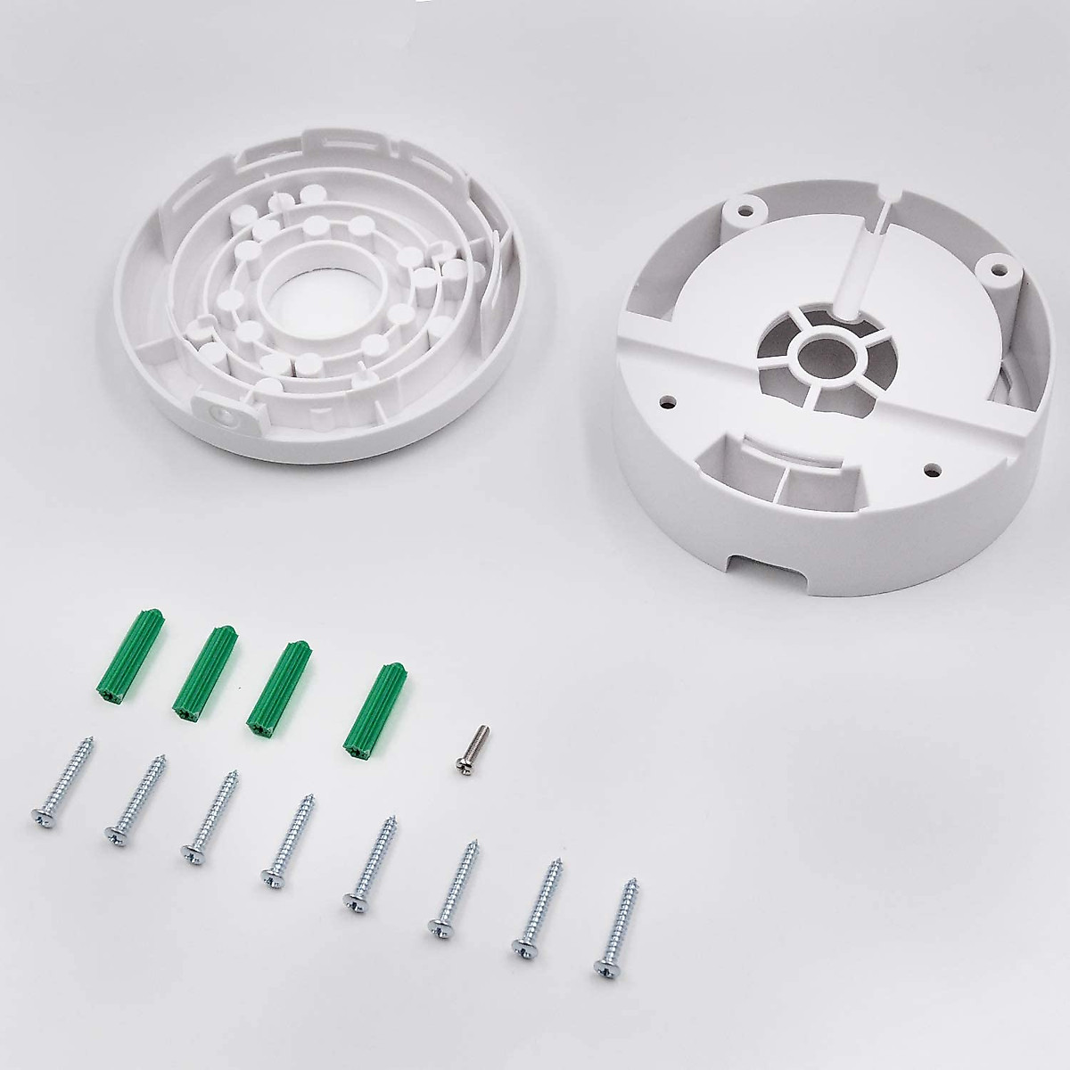 Universal Security Camera Junction Box Mount Bracket, Indoor/Outdoor Use Hide Cable Junction Box for Arlo Solar Panel and Solar Battery Camera(4 Pack)