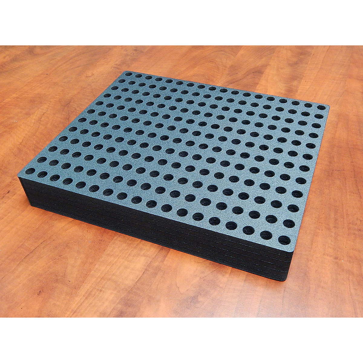 Polar Whale Test Tube Radioimmunoassay Rack Black Foam Storage Rack Organizer Stand Transport Holds 216 Tubes Fits up to 13mm Diameter