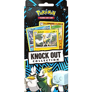Pokémon TCG: Knockout Collection (Boltund, Eiscue & Galarian Sirfetch'd and 2 Booster Packs)