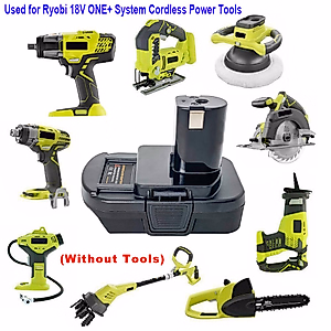 JFQWLE Converter for Black&Decker/Porter Cable/Stanley to Ryobi Battery Adapter, Compatible with Black&Decker/Porter Cable/Stanley 20V Lithium-Ion Batteries, Work for Ryobi 18V Cordless Power Tools