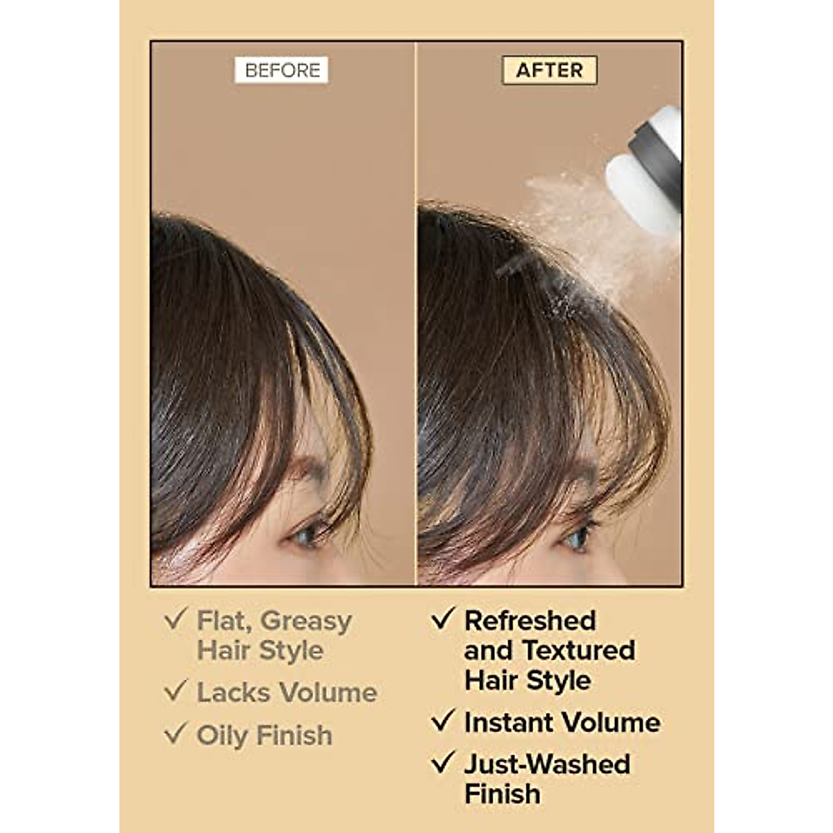 I Dew Care Dry Shampoo - Tap Secret | Gifts, Non-aerosol, Benzene-free, Mattifying Root Boosting Powder, Fuller Looking Hair, No White Cast, Formulated without Gluten, 0.27 Oz