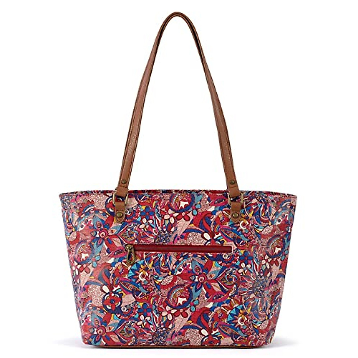 Sakroots womens Women's Metro tote, Sweet Red Spirit Desert