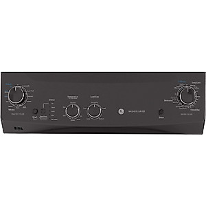 GE GUD27GSPMDG Spacemaker Series 27 Inch Gas Laundry Center with 3.8 cu. ft. Washer Capacity in Diamond Gray