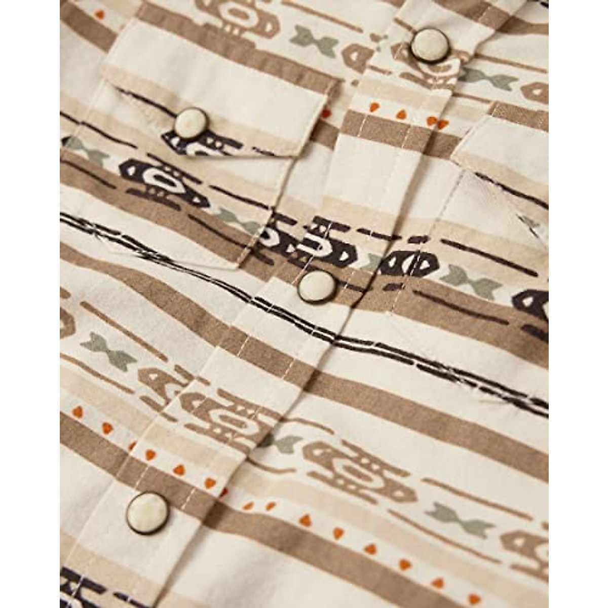 Gymboree Boys and Toddler Long Sleeve Button Up Shirts, Country White, 12