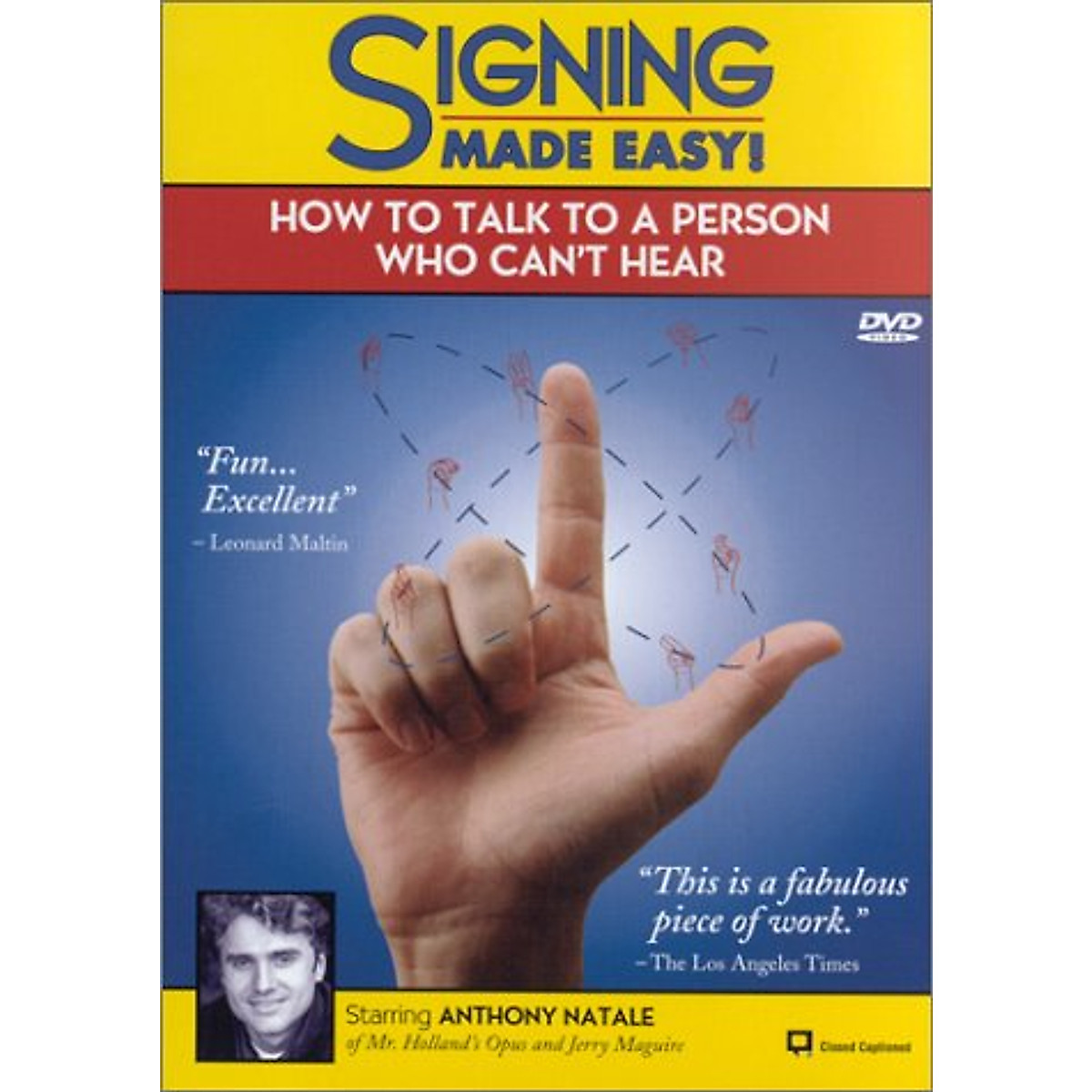 Signing Made Easy!: How to Talk to a Person Who Can't Hear [DVD]