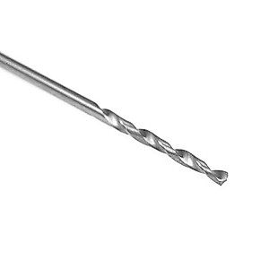 uxcell 1.75mm Solid Carbide Drill Bits Straight Shank for Stainless Steel Alloy Hard Steel, Hardened to 50 HRC, 2 Pcs