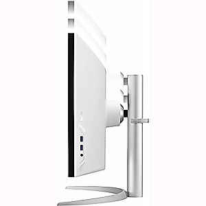 LG 49WQ95C-W 49" 32:9 UltraWide Dual QHD Nano IPS Curved Monitor Bundle with Deco Gear Mechanical Gaming Keyboard, Deco Gear Wired Gaming Mouse and Deco Gear Gaming Mouse Pad