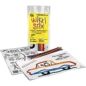 Wikki Stix Mini Play Paks, 250 Individual paks! Great for Restaurants, Parties, Travel, classrooms Giving, Made in The USA!