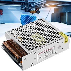 DC24V Output Switch Power Supply Driver Aluminum Alloy Voltage Converter LED Screen Strip Light 3 Dimensional Printer Power Supply Transformer(S‑120‑24（24V/5A/120W） AC100‑240V)