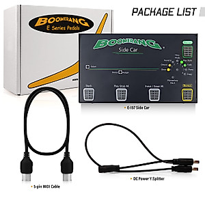 Side Car MIDI Controller OPEN BOX - Compatible With BOOMERANG III Phrase Sampler Guitar Looper Pedal