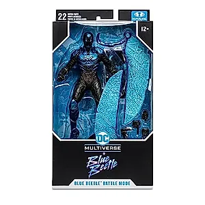 McFarlane Toys - DC Multiverse Blue Beetle Battle Mode (Blue Beetle Movie) 7in Action Figure