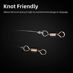 RUNCL PowerMono Fishing Line, Monofilament Fishing Line - Ultimate Strength, Shock Absorber, Suspend in Water, Knot Friendly - Mono Fishing Line (Clear, 30LB(13.6kgs), 300yds)