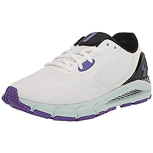 Under Armour Women's HOVR Sonic 5, White/Grape, 9 Medium US