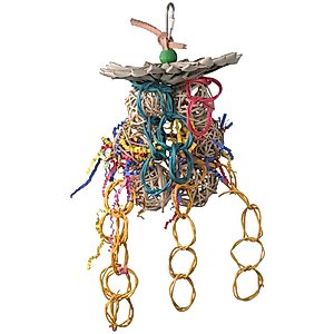 Super Bird Creations SB535 Mexican Hat Dance Bird Toy, Medium Bird Size, 10" x 5.5"