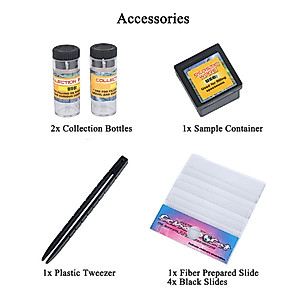 Jiusion Kid Microscope Science Kits, 100X 400X 1200X Trinocular Magnification Beginner Toy Home School Educational Biological Hand Held Camera Compound Scope with slides for Kids Children