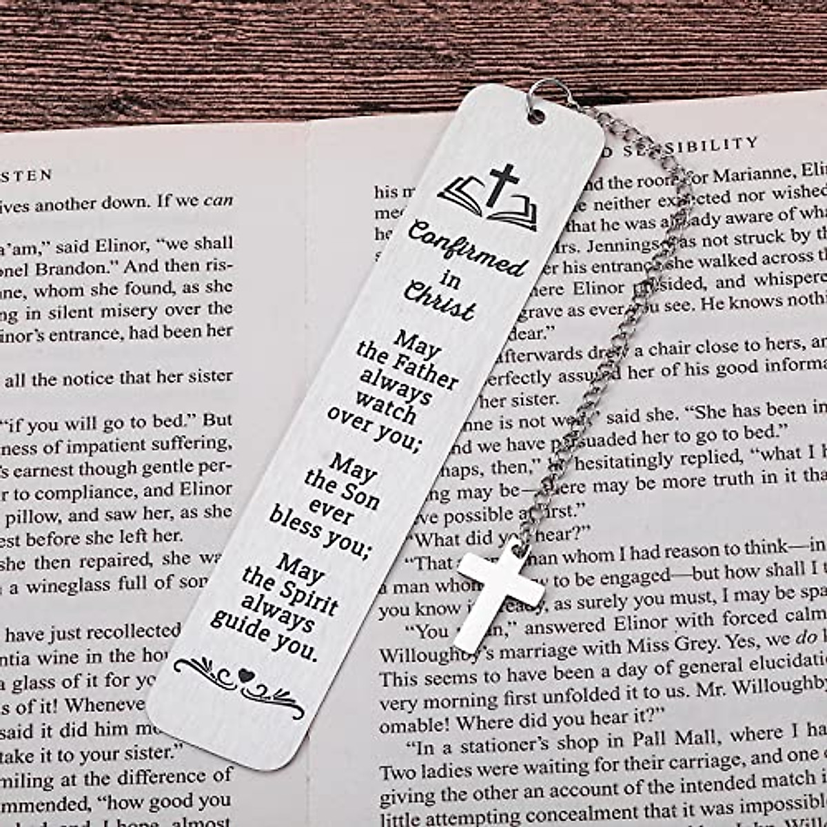 Christian Bookmark Bible Verse Inspirational Gifts for Women Men Religious Gifts Bookmarks Book Lovers Godson Book Marks Baptism Catholic Christmas Graduation Birthday Gifts for Female Book Mark