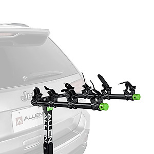 Allen Sports Deluxe 4-Bike Carrier for 2" Hitch, Model ZN540,Black