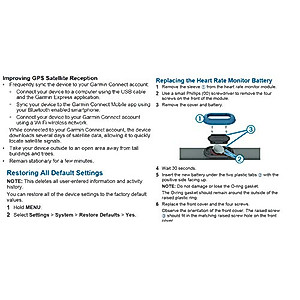 Garmin fēnix 5, Premium and Rugged Multisport GPS Smartwatch, Slate Gray/Black Band, 47 MM