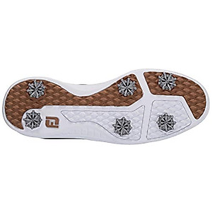 FootJoy Men's Contour Series Previous Season Style Golf Shoes, Black, 8 W US