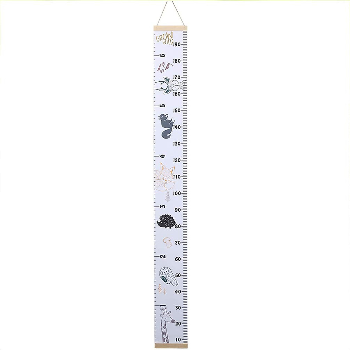 STOBOK Baby Growth Chart, Deer Height Measurement Ruler Wall Decoration for Kids Nursery Room1