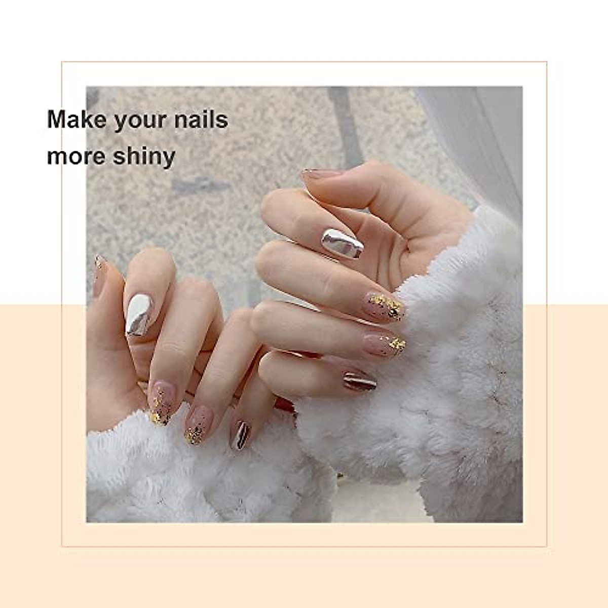 Gold Foil Flakes for Resin,30g Gold Leaf Flakes for Nail Art, Painting, Crafts, Slime and Resin Jewelry Making